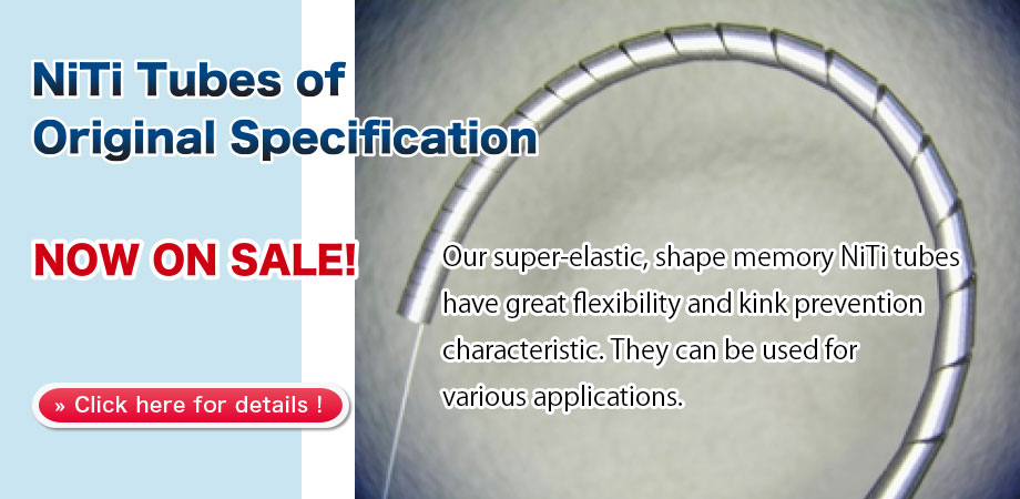 FUTA-Q,Ltd. | Precision machining, Beta titanium pipe